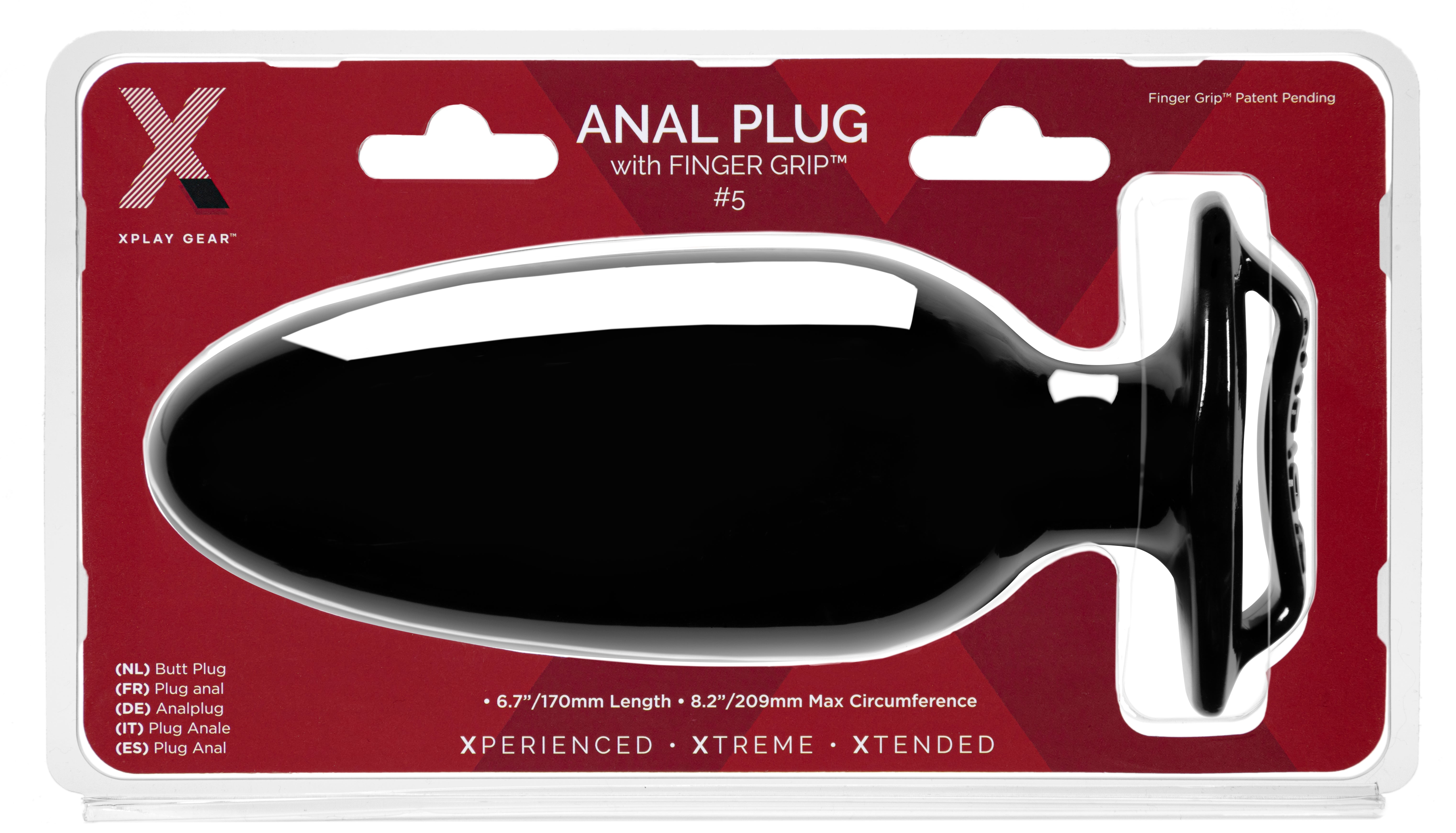 Xplay Finger Grip Plug #5 – VenWel